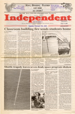 "Independent- Feb. 4, 2003" by Andrea Zelinski