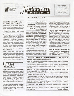 "Insights- Mar. 18, 1998" by University Relations Staff